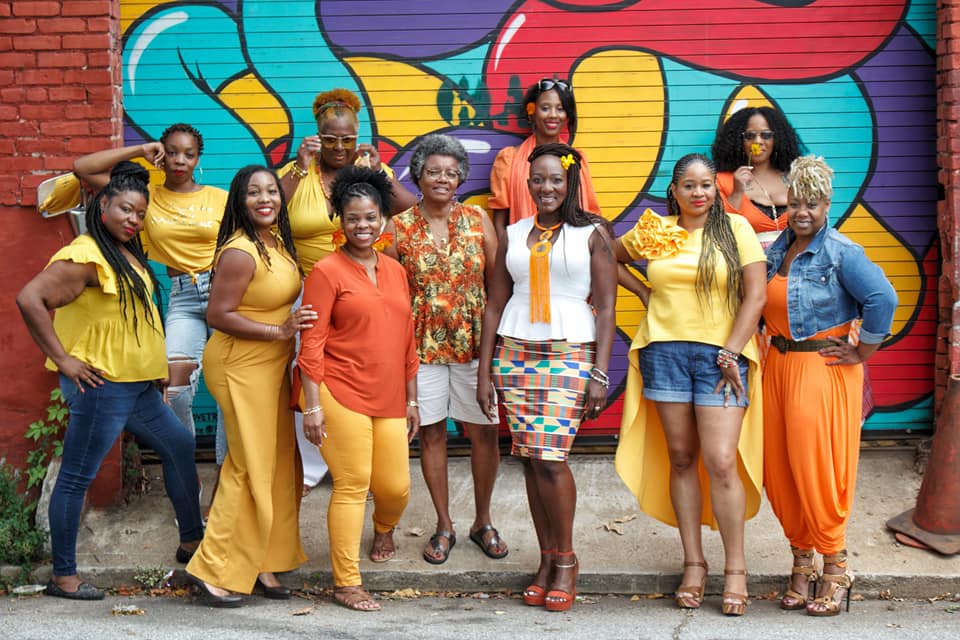 atlanta- (yellow and orange) – Glow Photo Series